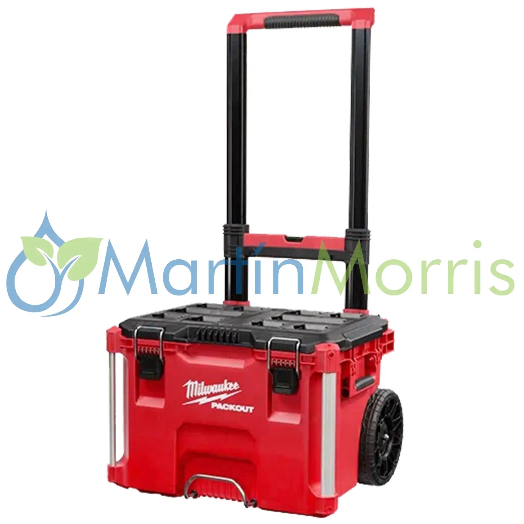 Milwaukee packout 4822-8427 cajon con ruedas y manija extensible ...